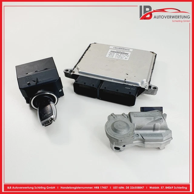 MERCEDES BENZ E-CLASS W211 E200 CDI Control Unit Engine Set A6461505172 ...