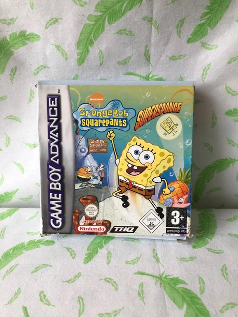 NINTENDO GBA GAME SpongeBob Squarepants: Supersponge - Game Boy Advance ...