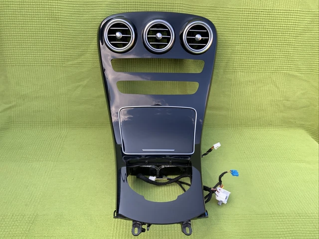 MERCEDES GLC W253 W205 centre console trim Vents Ambient Light Black ...