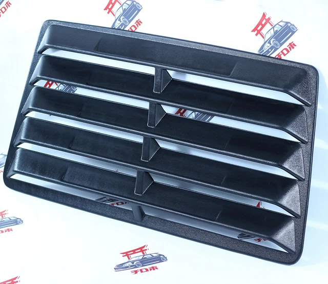VW GOLF MK1 GTI Window Louver Spoiler Tuning Car Parts 2 / 4 Doors ABS ...