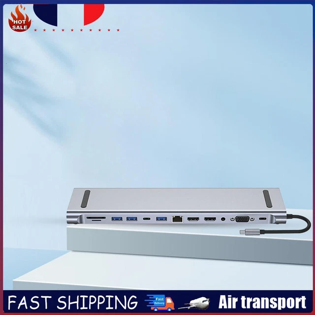 HOT USB C Hub PD 100W USB 3.0/2.0 Ports Multiport Adapter for PC Laptop ...