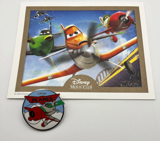 DISNEY MOVIE CLUB Exclusive #50 - Planes VIP Pin with CoA #101960 $39. ...