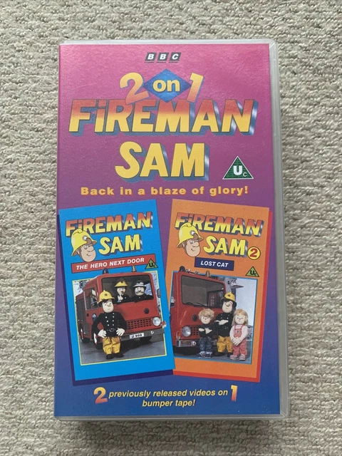 FIREMAN SAM 2 On 1 VHS Video - Excellent Condition £9.99 - PicClick UK