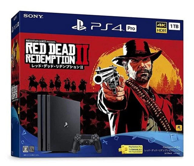 CONSOLE PLAYSTATION 4 Pro Red Dead Redemption II 2 Pack Japon Sony PS4 ...