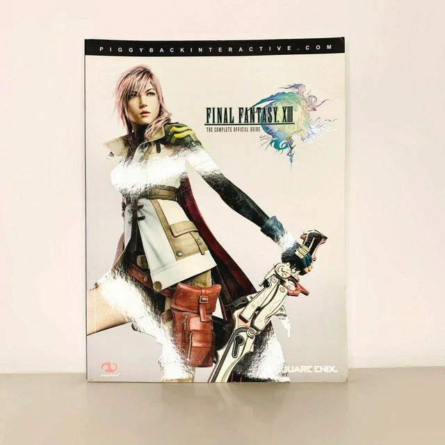 FINAL FANTASY XIII: Complete Official Guide - Piggyback Strategy Book - FF13 $50.69 - PicClick CA
