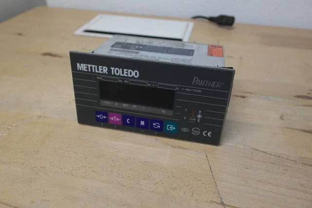 METTLER TOLEDO PANTHER Scale Weighting Terminal / interface panel EUR ...