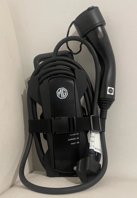 GENUINE MG ZS Ev Mg4 Mg5 Hs Home Charger Charging Cable Uk 3 Pin Type 2 ...