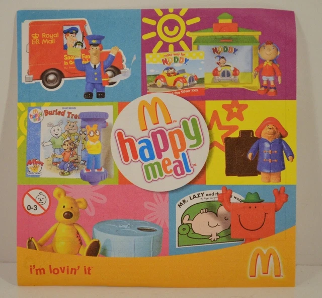 POSTMAN PAT - Pat 2005 McDonald's Happy Meal Toy - Unopened with Book £ ...
