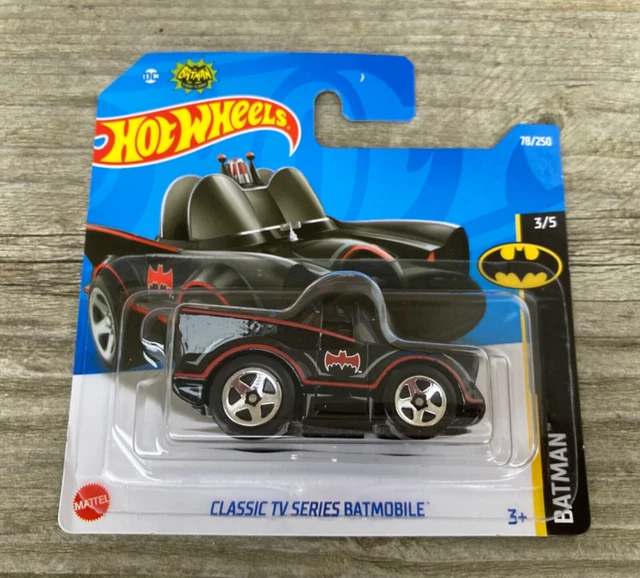 HOT WHEELS BATMAN Classic Tv Series Batmobile Hct04 2022 78/250 Short ...