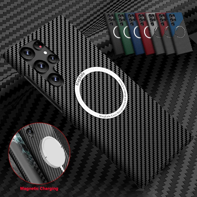 CARBON FIBER MAGSAFE Magnetic Slim Case For Samsung Galaxy S23 S24 Ultra S22 S21 $16.95 ...