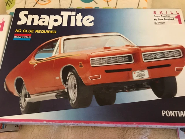 1968 PONTIAC GTO 1/32 Model Kit by Monogram ref:1076 £59.95 - PicClick UK