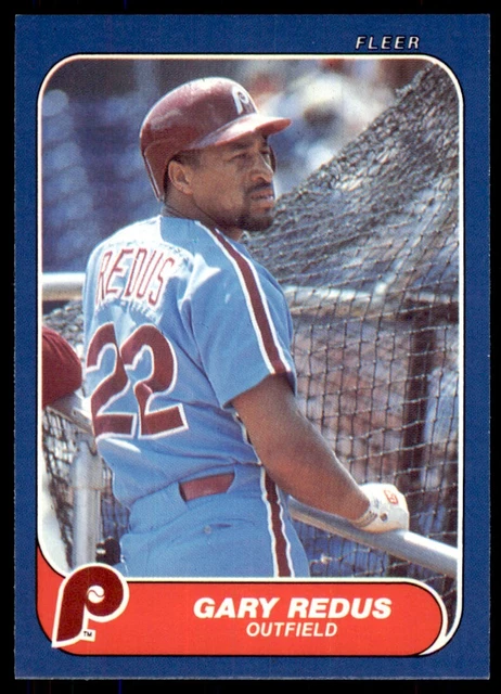 1986 FLEER UPDATE cartes de baseball Gary Redus #U-94 EUR 1,96 ...