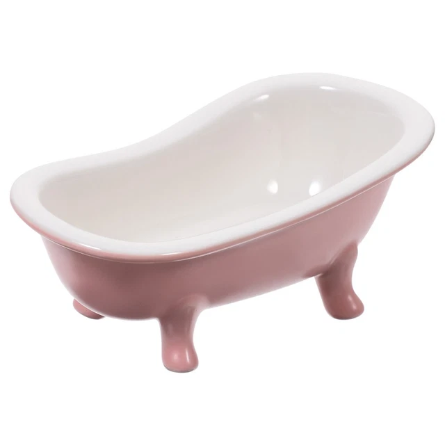 CREATIVE BATHTUB SHAPE Dessert Bowl Ice Cream Bowl Random Color Ceramic ...