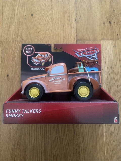 DISNEY PIXAR CARS 3 Funny Talkers Smokey £42.31 - PicClick UK
