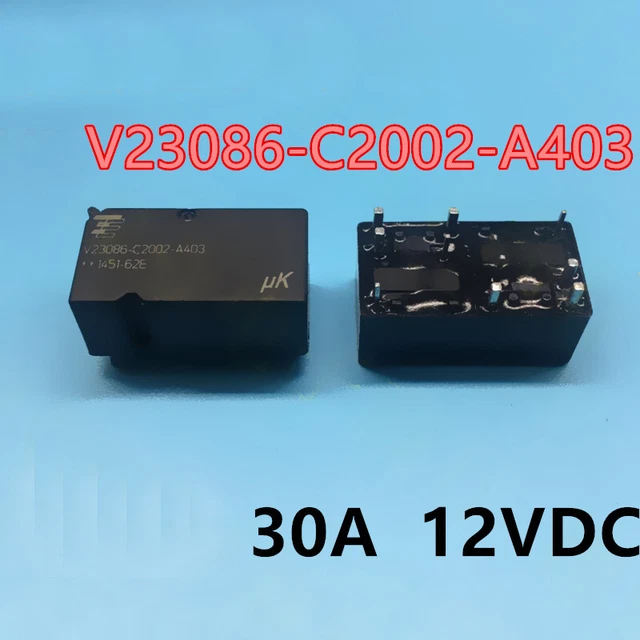 TYCO V23086-C2002-A403 12VDC General Purpose Relays 10-Pin 30A £5.51 ...