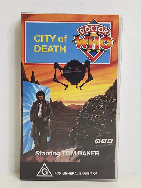 DOCTOR WHO City of Death - Tom Baker - VHS - BBC Video $29.90 - PicClick AU