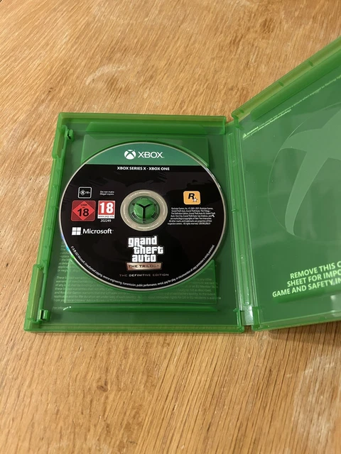 GRAND THEFT AUTO: The Trilogy Definitive Edition (Microsoft Xbox S X ...
