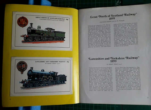 COLOURMASTER COLLECTOR SERIES British Steam Locomotives Album & 30 ...