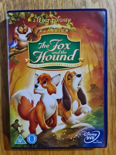 THE FOX And The Hound Dvd, 25Th Anniversary Edition, Very Good ...