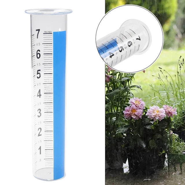 JAUGE DE PLUIE insérable pour tous les types de sol argile saleté terre ...