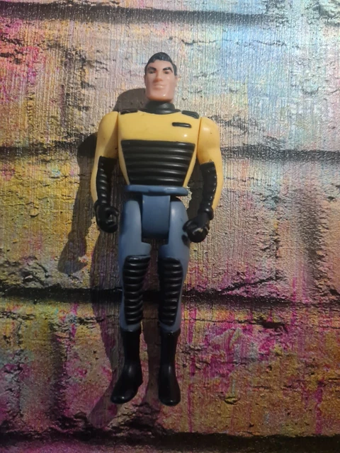 BATMAN THE ANIMATED Series Bruce Wayne From Street Jet DC Figure Kenner ...