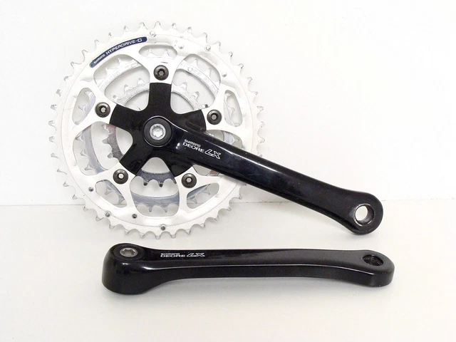 SHIMANO DEORE LX FC-M563 Vintage Augmentation Pédaliers 175mm 42-32-22 ...
