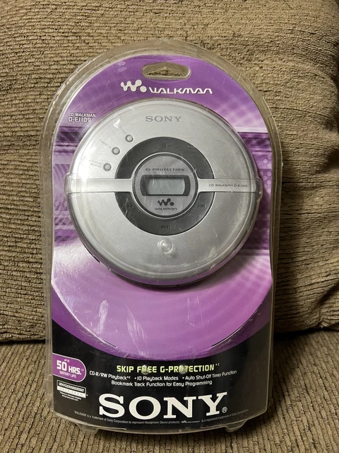 SONY D-EJ109 PORTABLE CD Walkman NEVER OPENED $30.00 - PicClick
