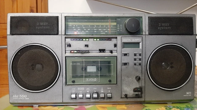 DDR RFT SKR 550 Stereo Kassetten Recorder EUR 211,01 - PicClick DE