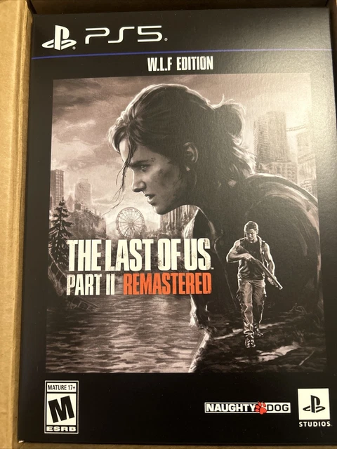 THE LAST OF Us Part II Remastered WLF Edition PS5 EN MAIN !! EUR 211,06 - PicClick FR
