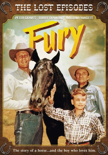 FURY - THE Lost Episodes (DVD) Ann Robinson Bobby Diamond Peter Graves ...