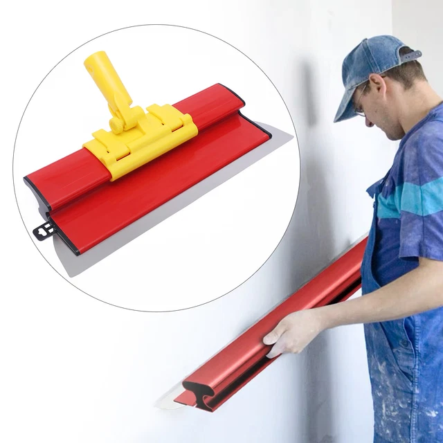 TELESCOPIC ROD PUTTY Powder Leveling Scraper Putty Leveler Plastering ...