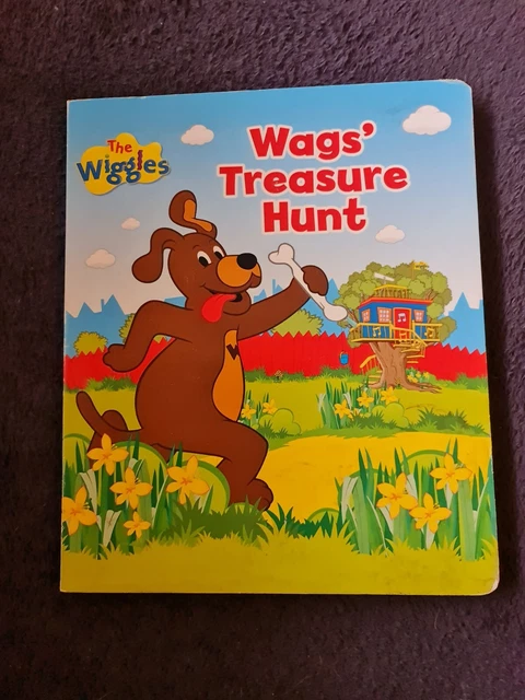 THE WIGGLES - Wags' Treasure Hunt - 2011 children's board book $45.00 ...