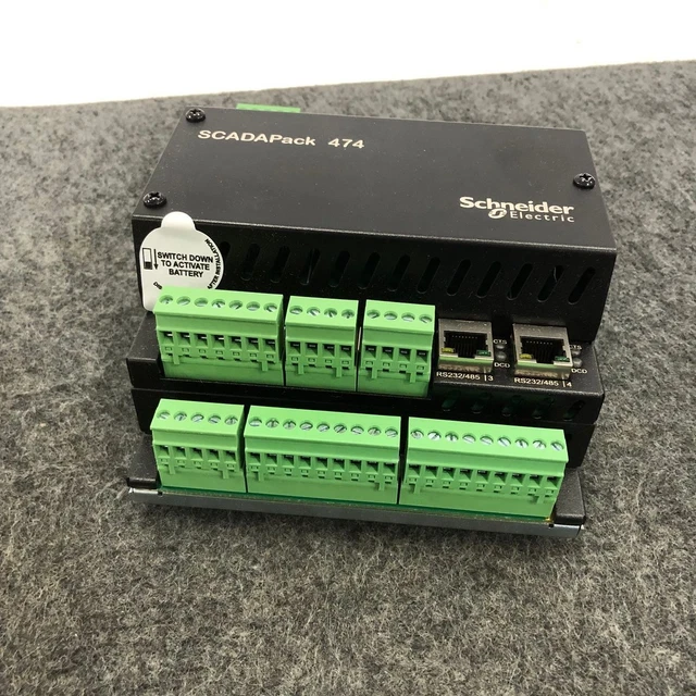 SCHNEIDER ELECTRIC TBUP474-UA50-BB00S Smart RTU, SCADAPack 474 $1,369. ...