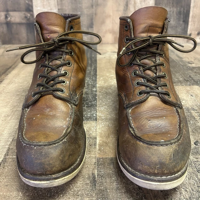 RED WING 875 Moc Toe Work Boots Mens 8.5 D £120.35 - PicClick UK