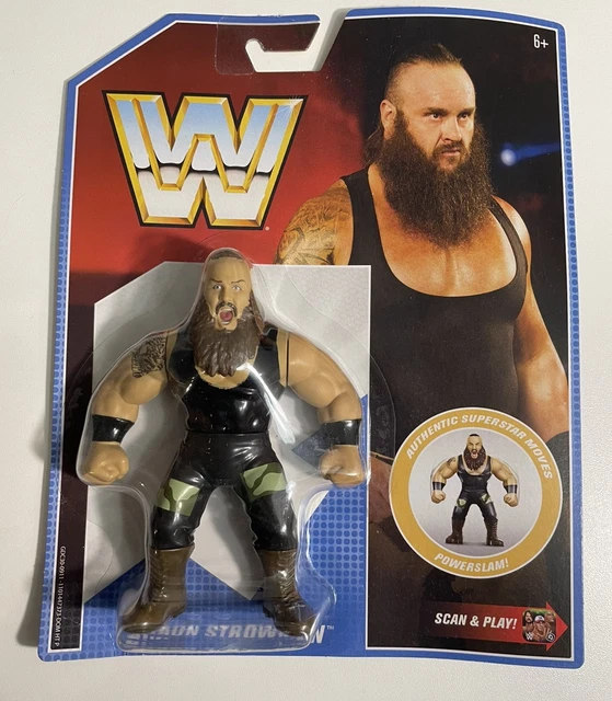 BRAUN STROWMAN WWE Retro Series 8 Action Figure Wrestling Mattel £22.73 - PicClick UK