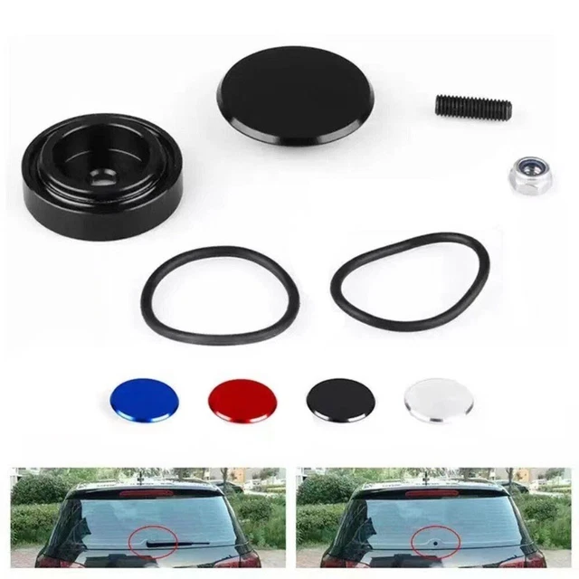 Universal Wiper Delete Black Rear Windshield Wiper Delete Cap ...