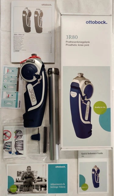 OTTOBOCK 3R80 KNIEGELENK Bein-Prothese Leg-Prosthesis knee Modul Knieprothese EUR 1.100,00 ...