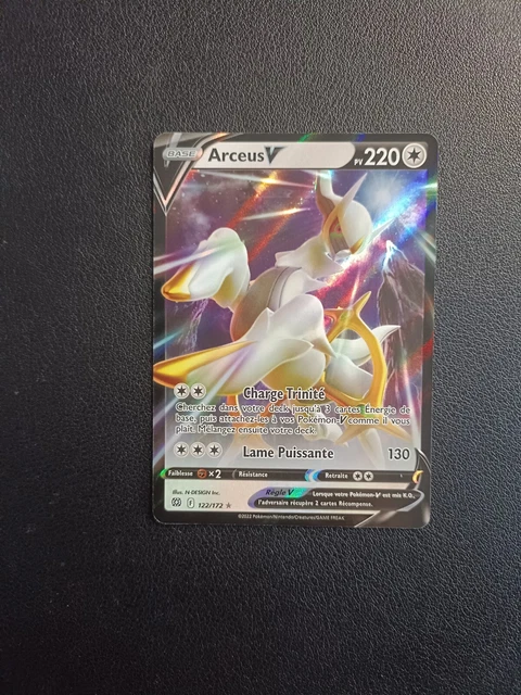 CARTE POKÉMON ARCEUS V 122/172 EB09 Stars Étincelantes FR EUR 5,00 ...