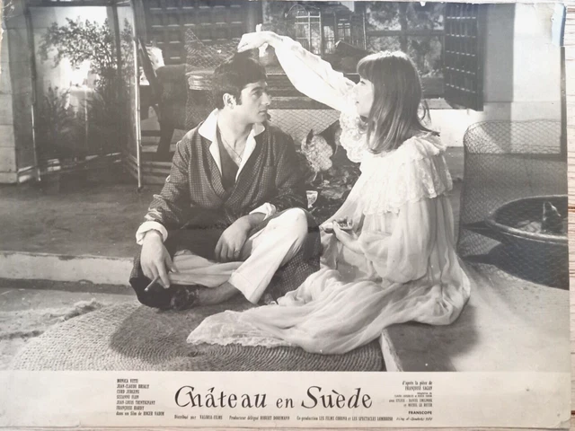 CHATEAU EN SUEDE/ 1963/ Roger Vadim/ Jean-Claude Brialy/ Francoise ...