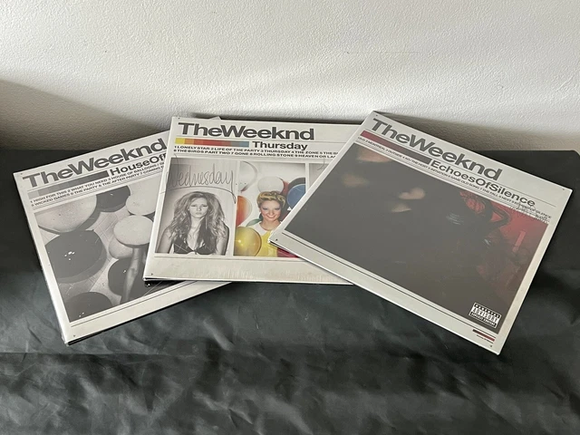 THE WEEKND TRILOGY 3 Vinyl LP Set - House Of Balloons-Thursday-Echoes ...