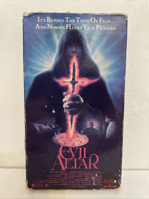 EVIL ALTAR (VHS, 1989) Rare HTF Cult £34.95 - PicClick UK
