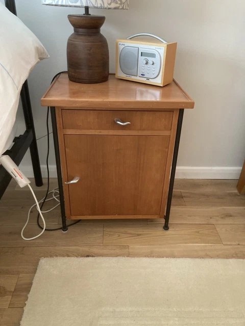 FEATHER AND BLACK King bed frame And Matching Bedside Cupboards £311.66 ...