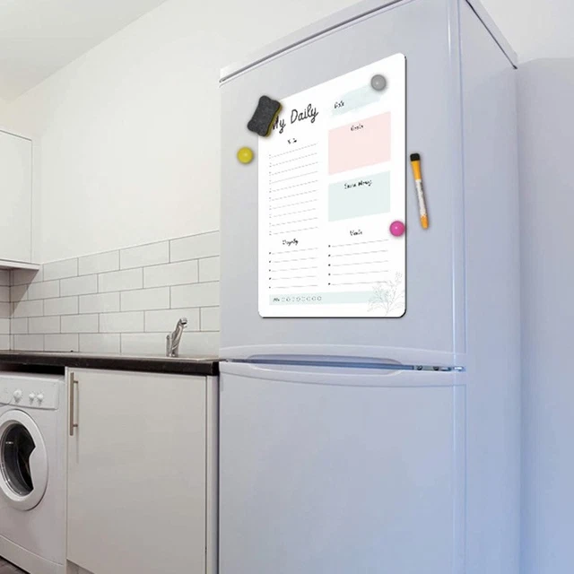A4 WHITEBOARD FRIDGE Refrigerator Magnet Notepad $17.95 - PicClick AU