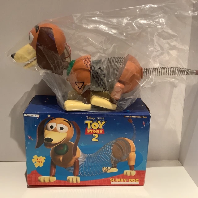 TOY STORY 2 Slinky Dog Pull Along 1999 Boxed Very Rare £39.67 - PicClick UK