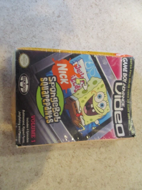 GAME BOY ADVANCE Video: SpongeBob SquarePants, Vol. 1 (Nintendo Game ... GAME BOY ADVANCE Video: SpongeBob SquarePants, Vol. 1 (Nintendo Game ...