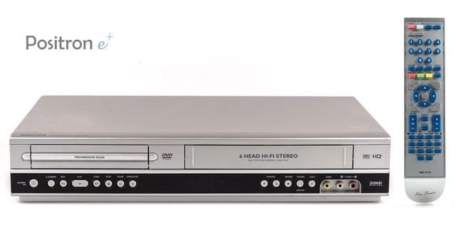 PHILIPS DVP3055V DVD Player VHS VTR / SERVICED 1 Year Warranty [2] £144.56 - PicClick UK