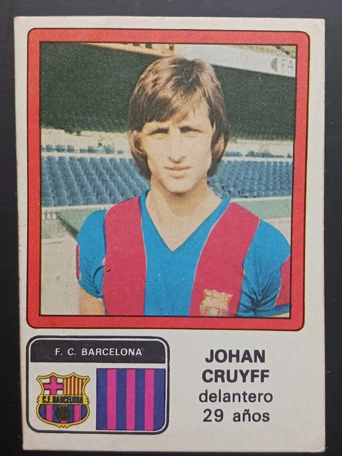 CROMOS ##56## JOHAN CRUYFF 1976-77 FCB Barcelona BARÇA Ediciones ...
