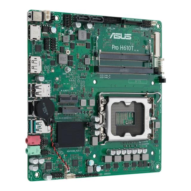 ASUS PRO H610T-CSM Intel H610 LGA 1700 mini ITX £106.00 - PicClick UK