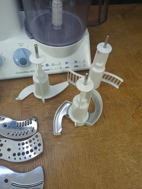 BRAUN COMBIMAX 600 Food Processor w/ Accessories - TESTED $116.96 ...