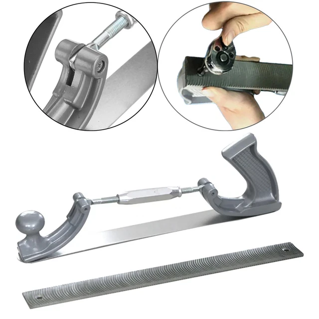 FLEXIBLE STEEL FILE Holder with Adjustable Angle Car Body Polishing ...